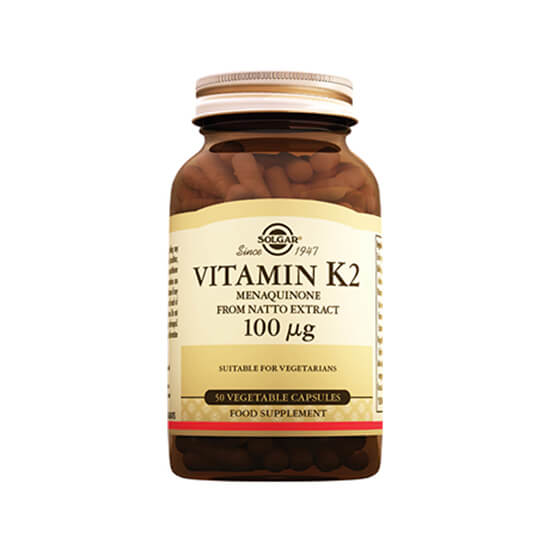 Solgar Vitamin K2 100 mcg 50 Kapsül